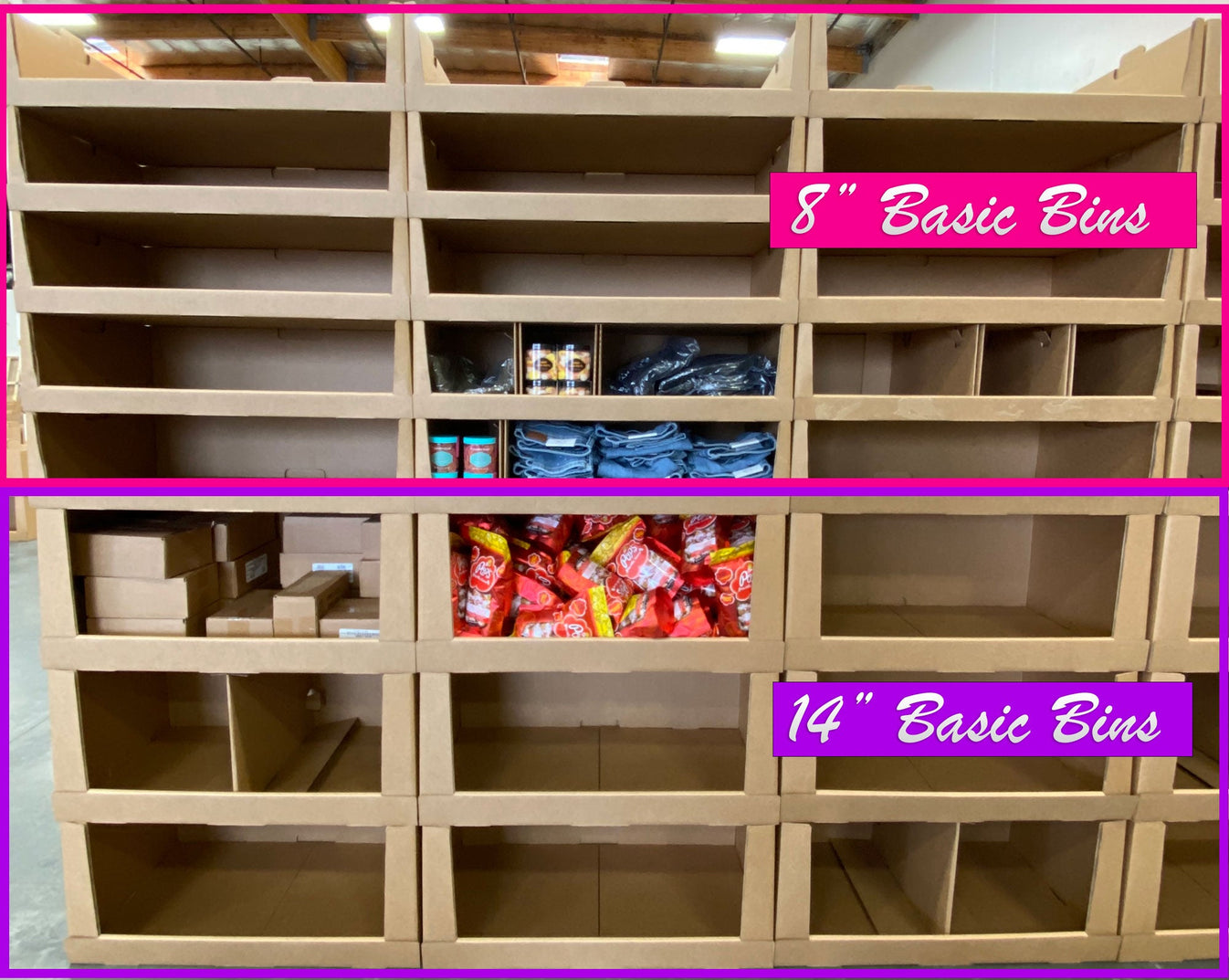 14" Basic Bin : 32x18x14 Stackable Pick Bin – Basic Bins
